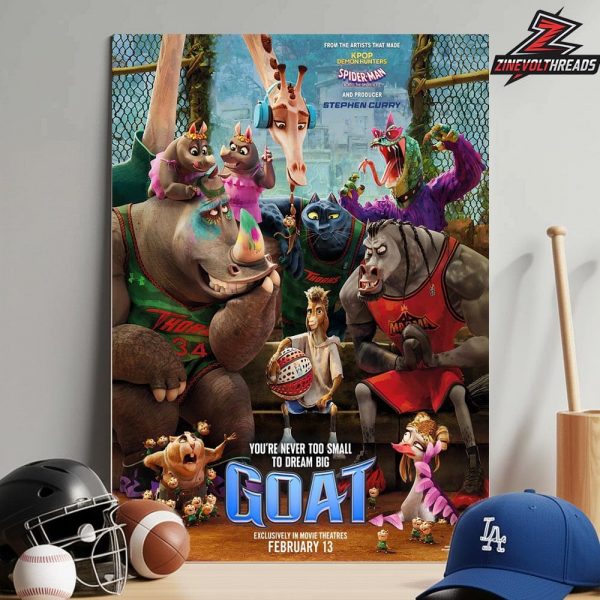 Goat Movie Official Poster You Are Neer Too Small To Dream Pig In ...