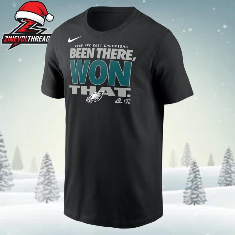 Philadelphia Eagles Nike 2025 NFC East Division Champions Locker Room ...