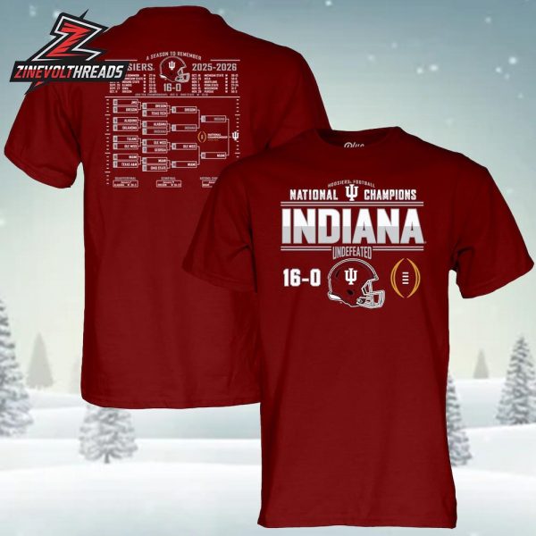 Indiana Hoosiers College Football Playoff National Champions 2025 ...