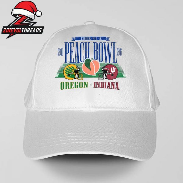 Oregon Ducks Vs Indiana Hoosiers Chick-fil-A Peach Bowl 2026 2-Team ...